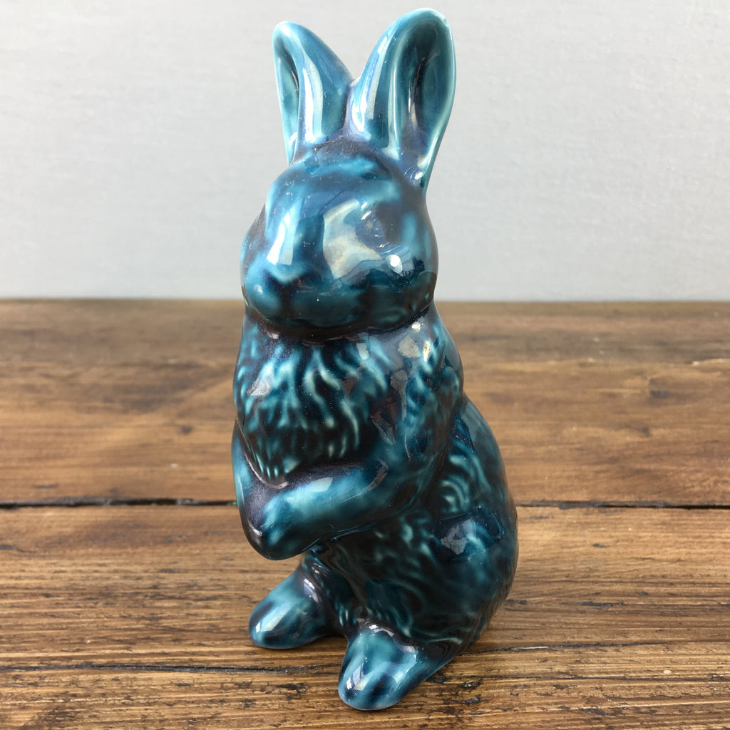 Poole Pottery "Blue Dolphin Glaze" Rabbit (Standing) – MrPottery