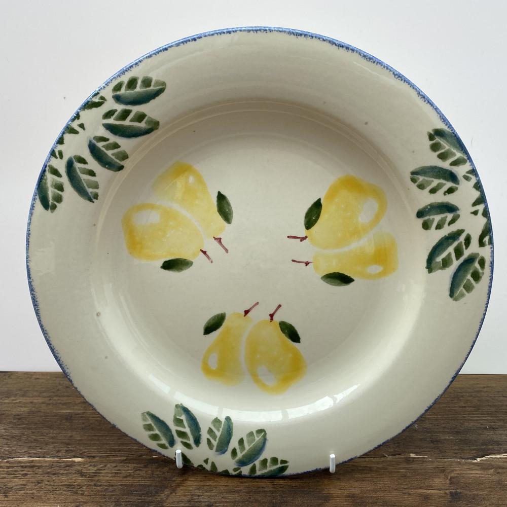 Poole Pottery "Dorset Fruit" Dinner Plate (Pears), 10.5" – MrPottery