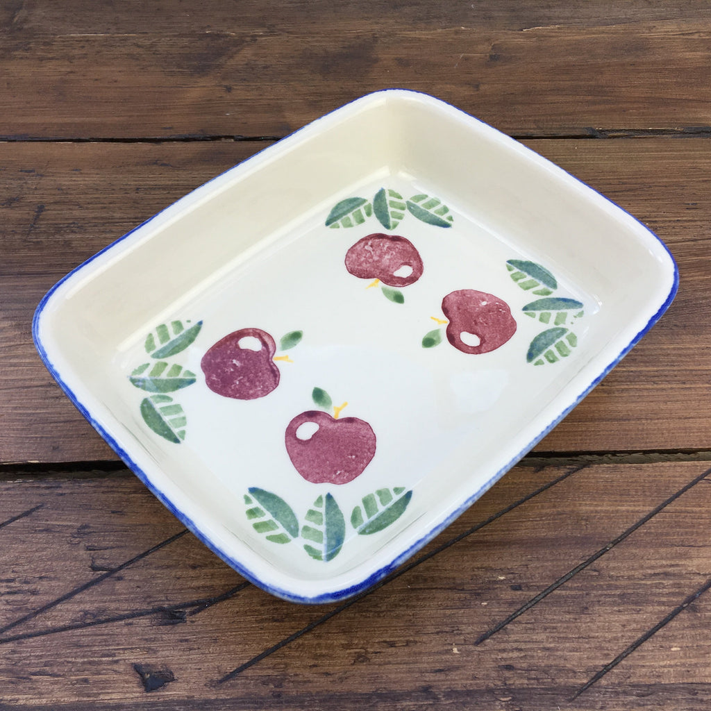 Poole Pottery "Dorset Fruit" Oblong Roasting Dish, 10" (Apple) – MrPottery