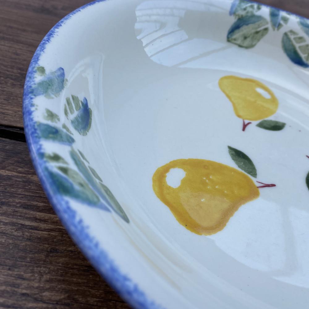 Poole Pottery "Dorset Fruit" Pasta Bowl (Pears), 8.75" – MrPottery