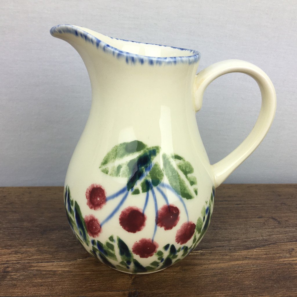 Poole Pottery "Dorset Fruit" Slim Jug (Cherries) - RARE – MrPottery
