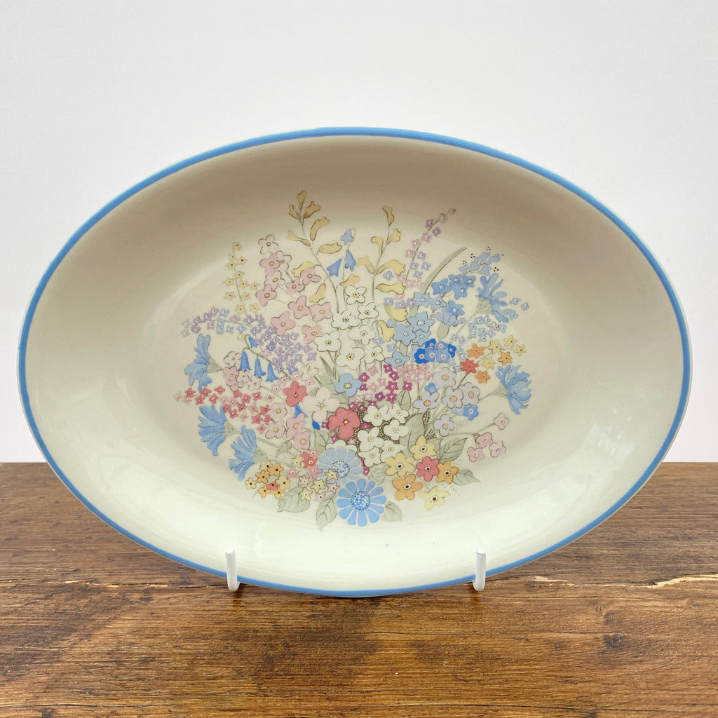 Poole Pottery "Fleur" Oval Tea Plate – MrPottery