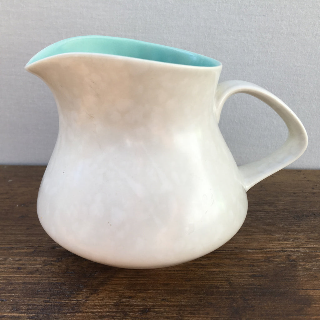Poole Pottery "Ice Green & Seagull (C57)" Milk Jug (Contour) – MrPottery