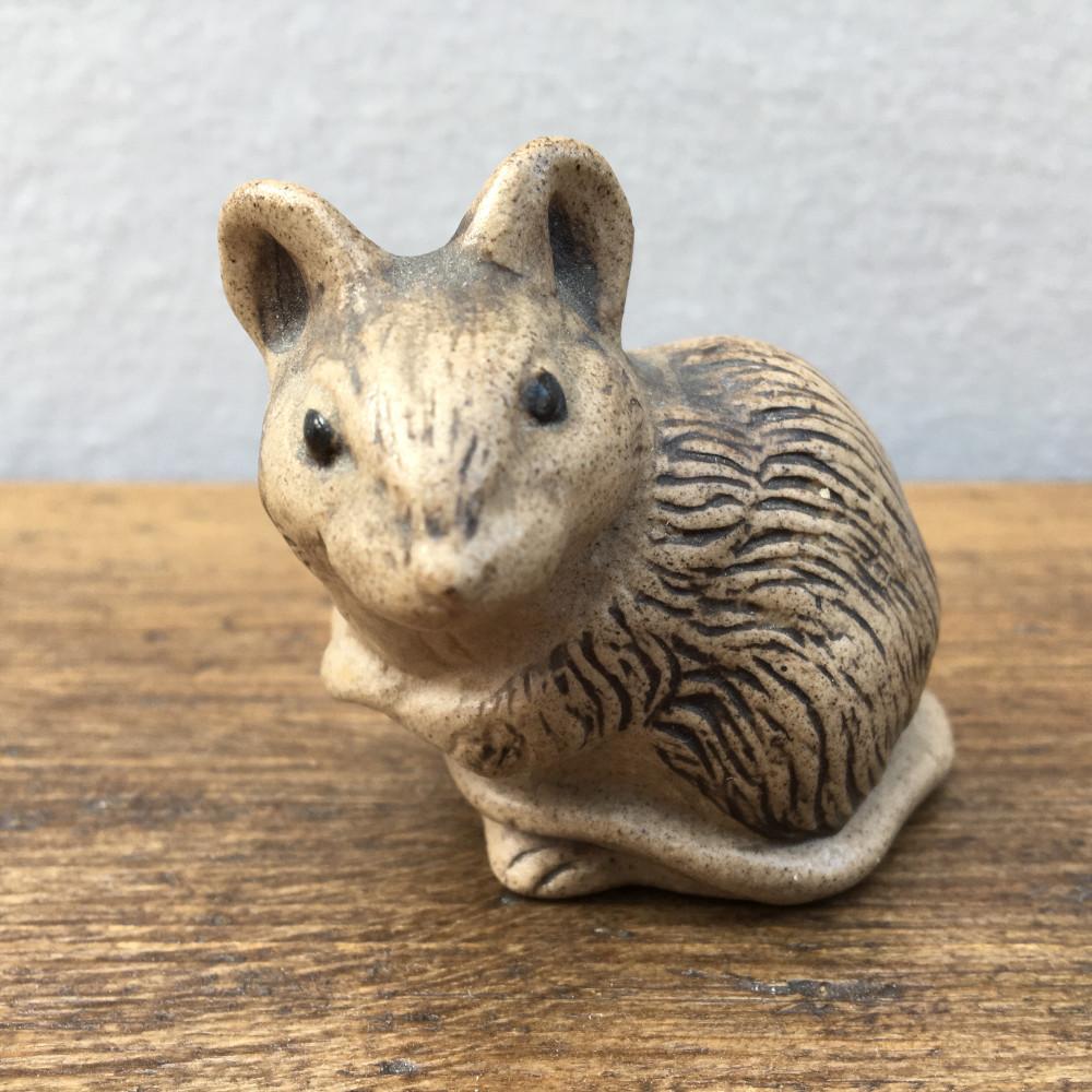 Poole Pottery "Stoneware Wildlife Sculptures" Mouse, Crouching – MrPottery