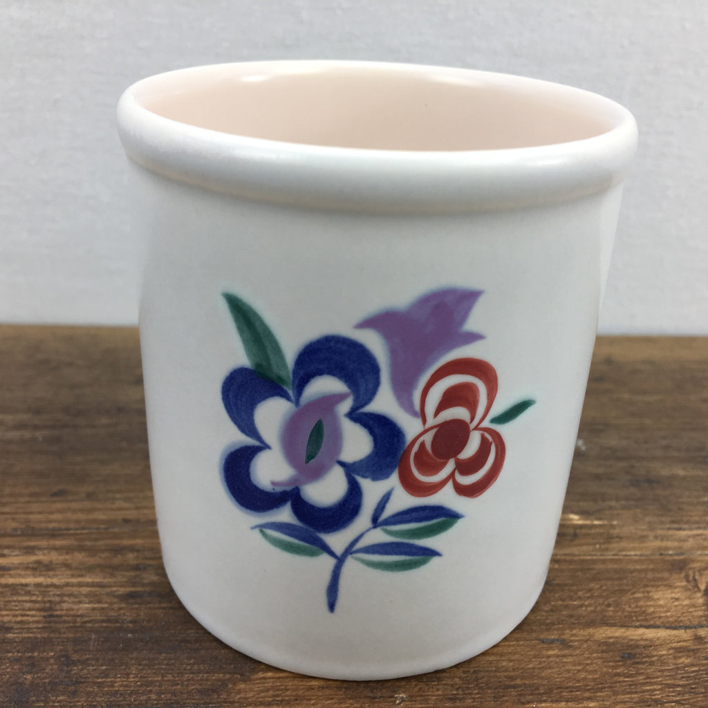 Poole Pottery "Traditional Ware" Jam/Preserve Pot (KG Pattern) - No Li ...