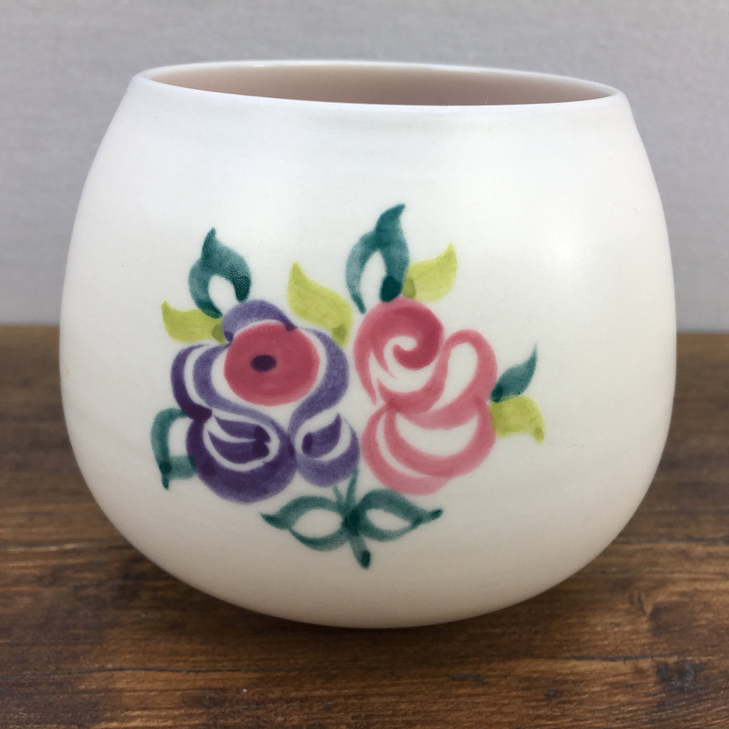 Poole Pottery "Traditional Ware" Jam/Preserve Pot (KN Pattern) - No Li ...