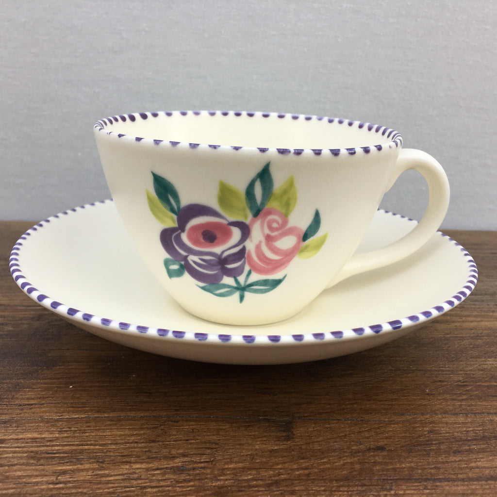 Poole Pottery "Traditional Ware" Tea Cup (KN Pattern) – MrPottery