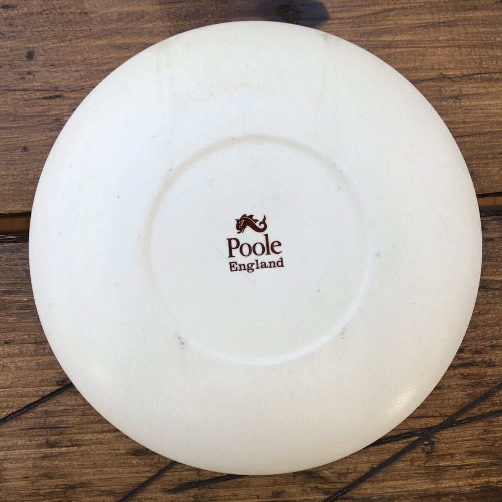 Poole Pottery "Transfer Plate" - Delft Blue - Windmill & Boat – MrPottery