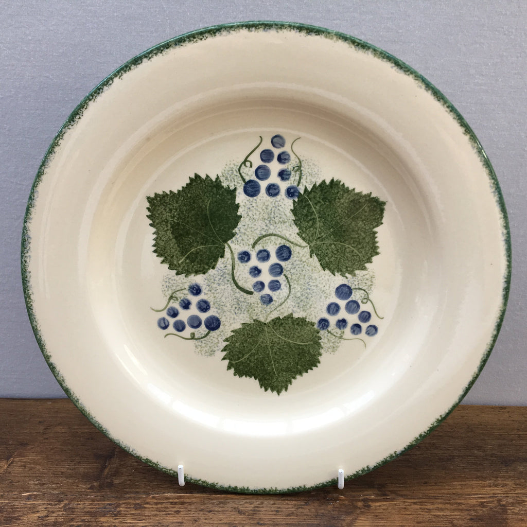 Poole Pottery "Vineyard" Dinner Plate, 10.5" – MrPottery