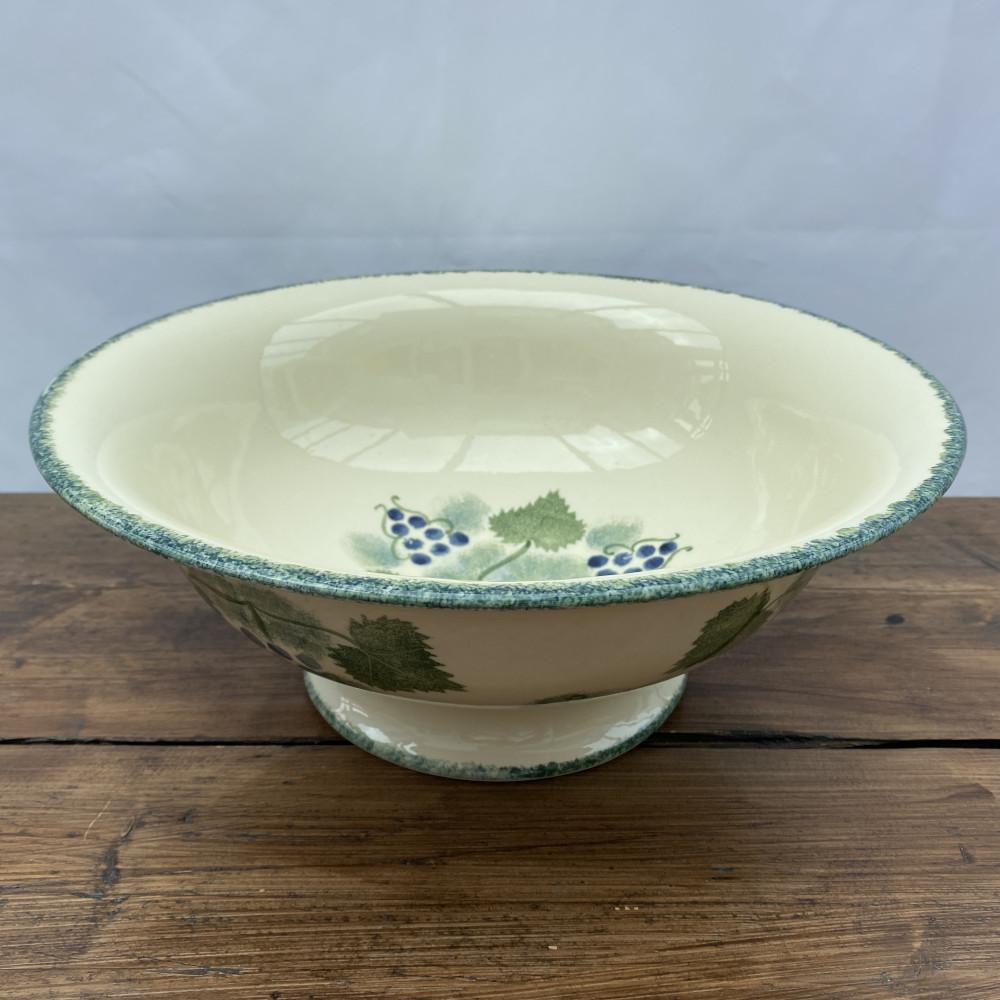 Poole Pottery "Vineyard" Footed Serving Bowl – MrPottery