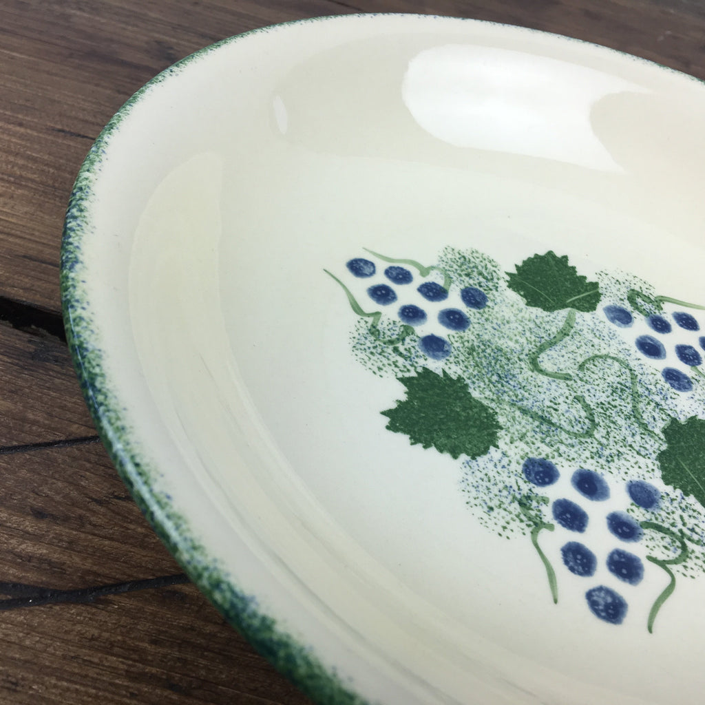 Poole Pottery "Vineyard" Pasta Bowl, 8.5" – MrPottery