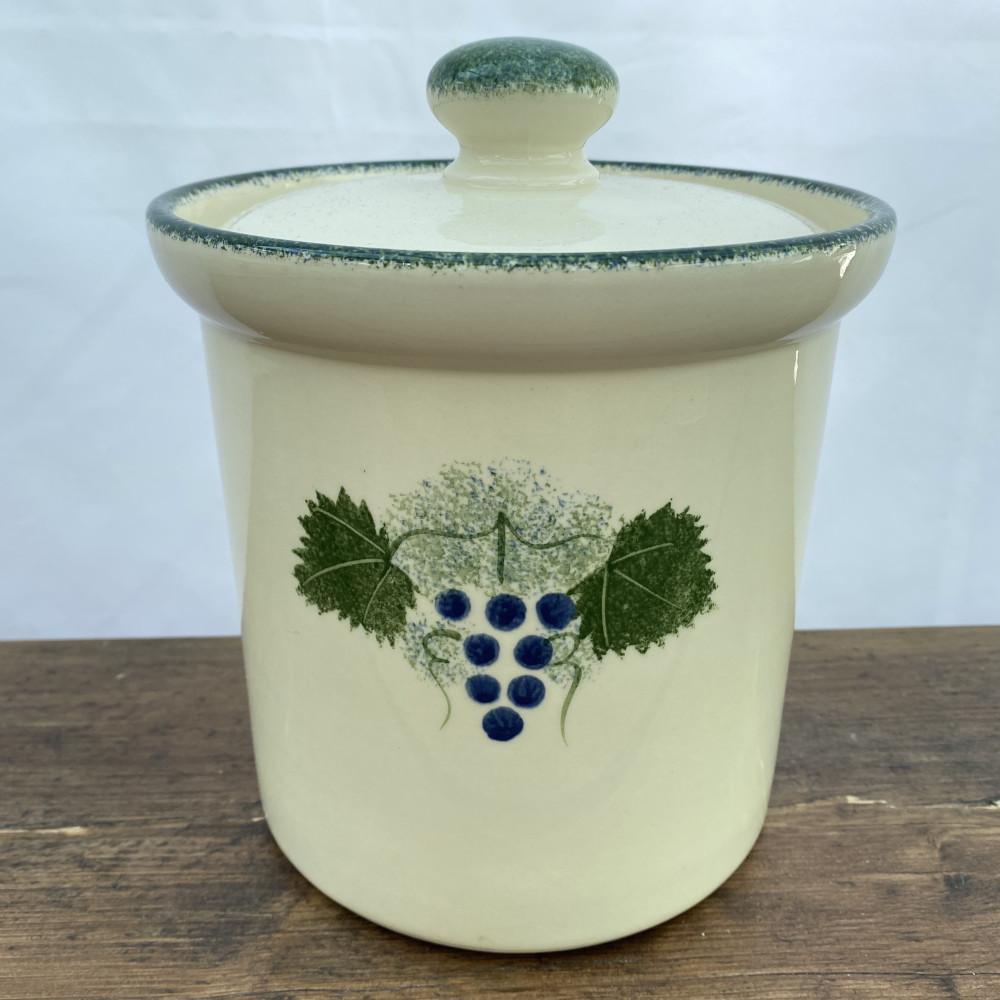 Poole Pottery "Vineyard" Biscuit Storage Jar – MrPottery