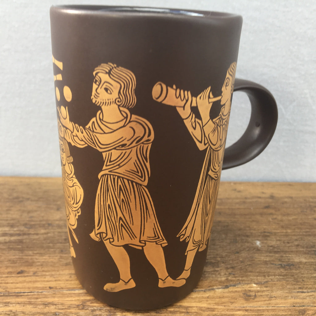 Purbeck Pottery "Medieval Scenes" Coffee Mug - Troubadours – MrPottery