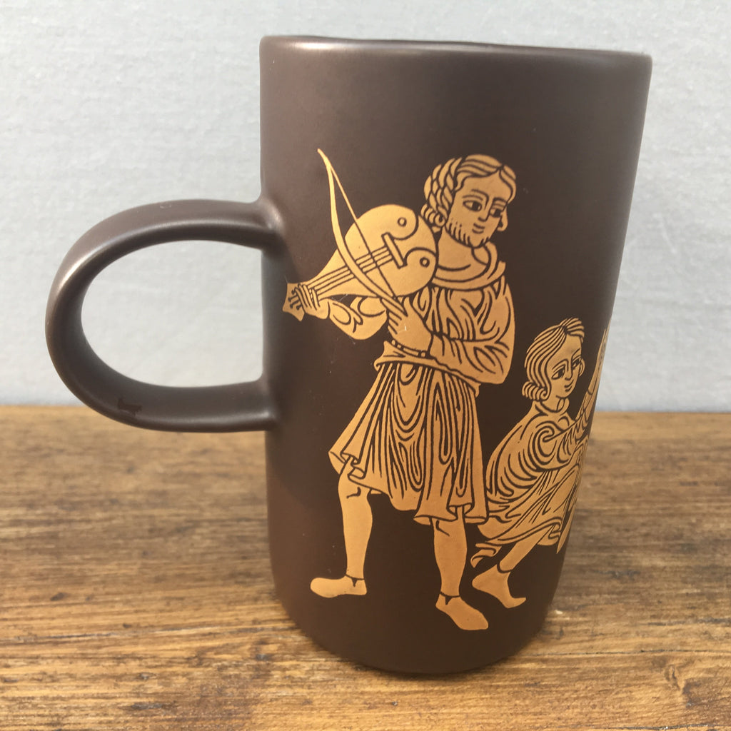 Purbeck Pottery "Medieval Scenes" Coffee Mug - Troubadours – MrPottery