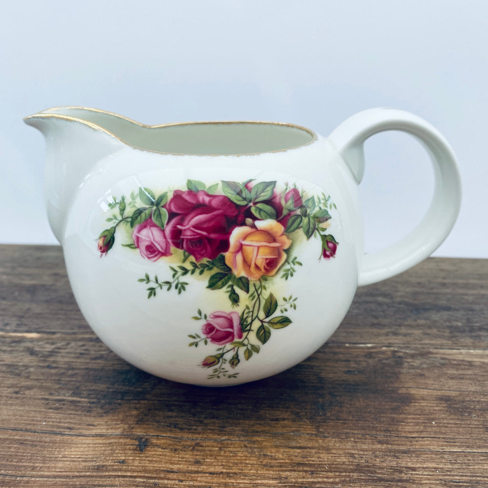 Royal Albert "Old Country Roses" Rounded Jug, 1 Pint – MrPottery