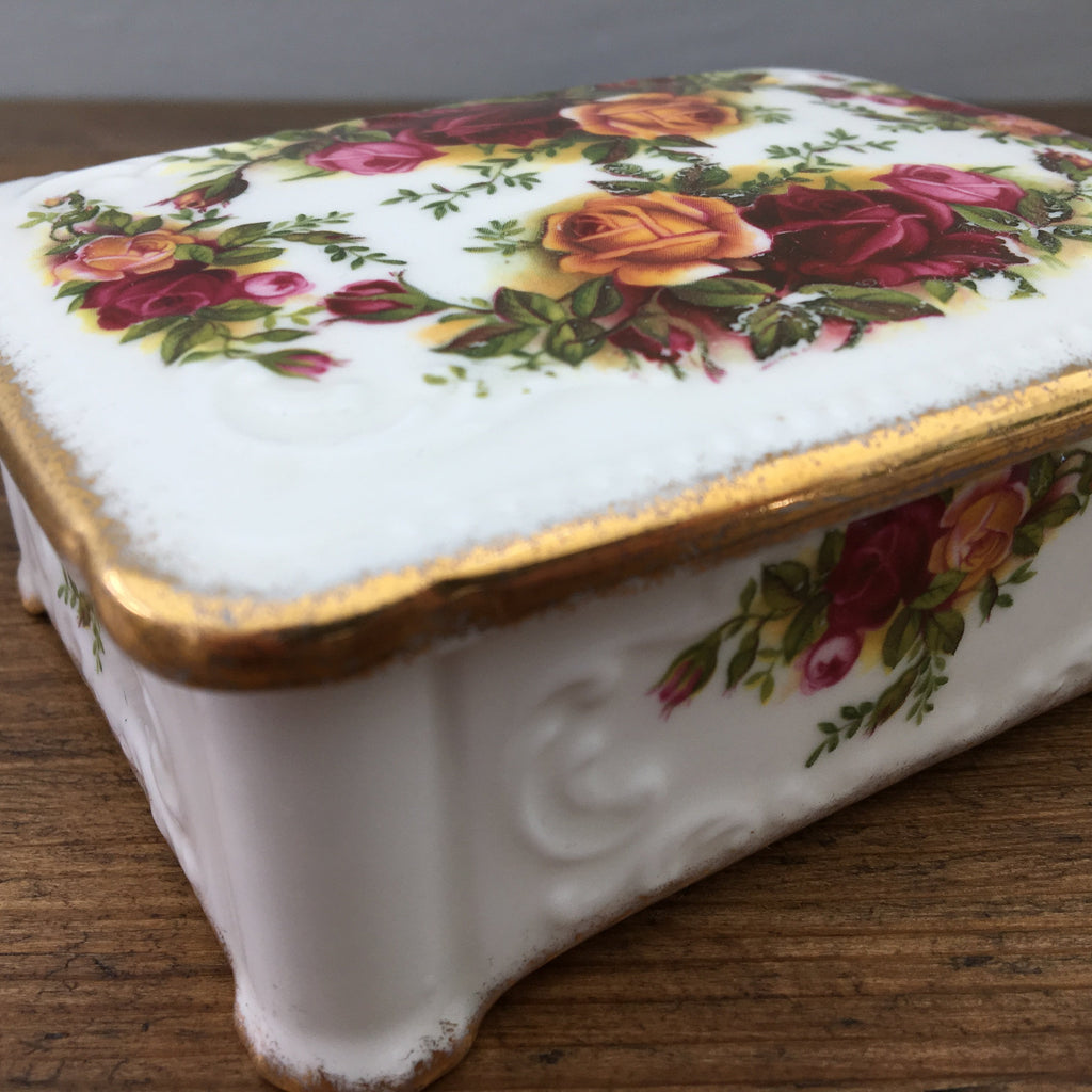 Royal Albert "Old Country Roses" Cigarette Box – MrPottery