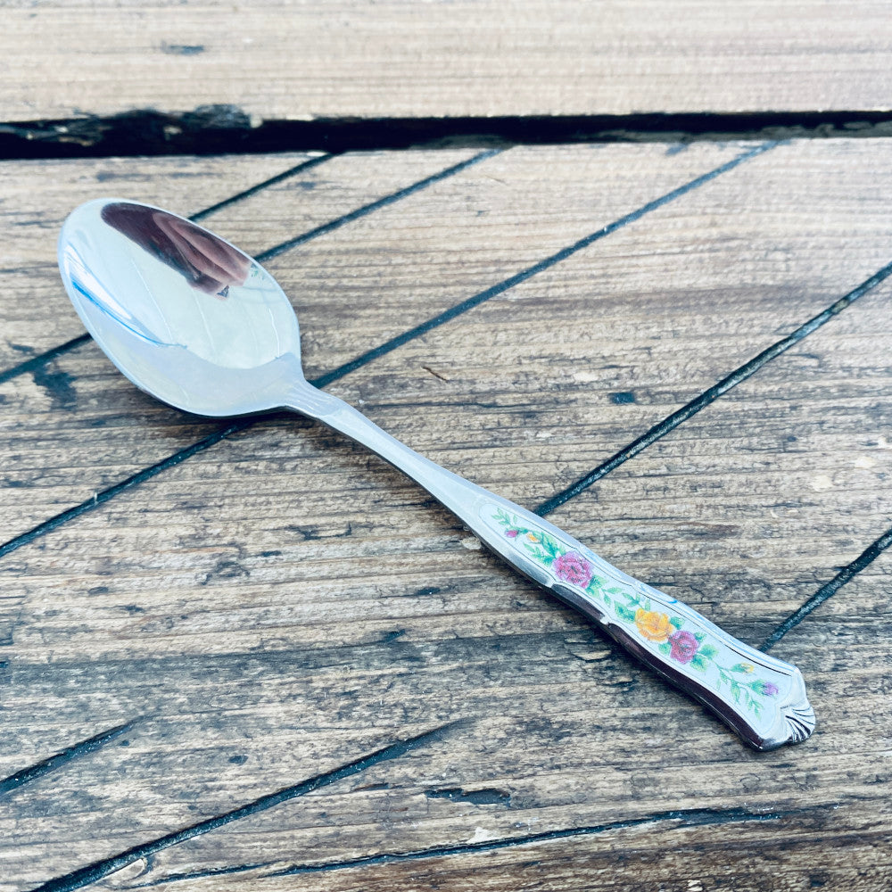Royal Albert "Old Country Roses" Teaspoon (Monogram Cutlery) – MrPottery