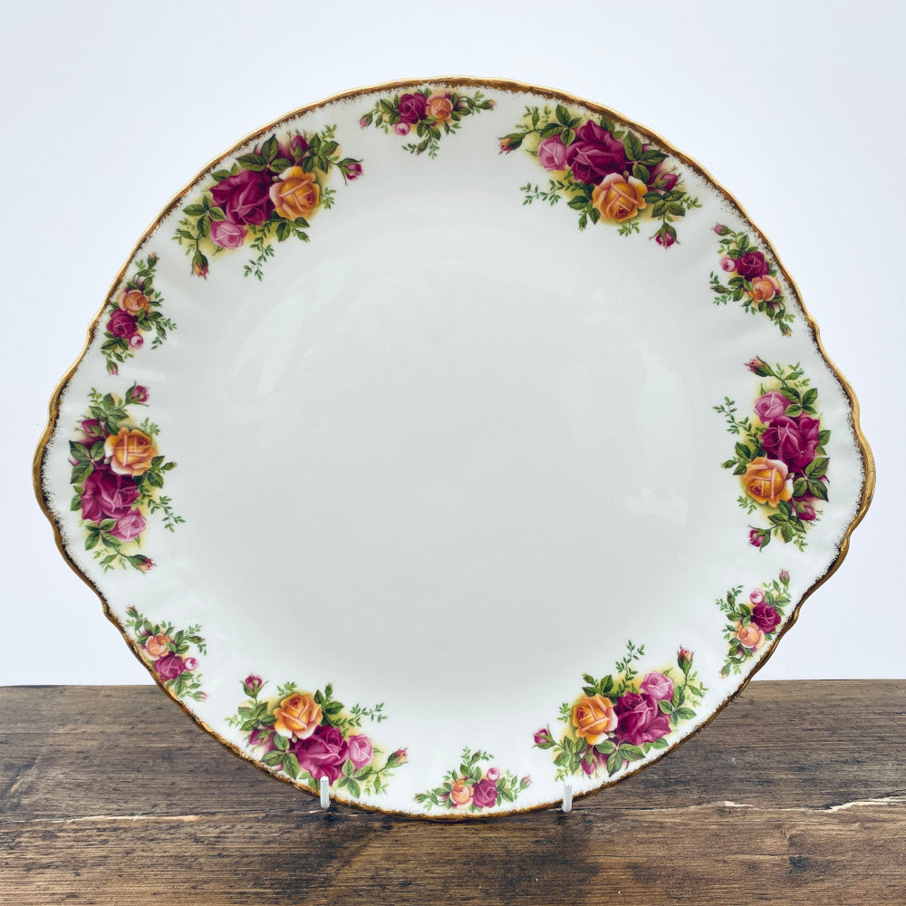 Royal Albert "Old Country Roses" Eared Cake Plate, 12.5" – MrPottery