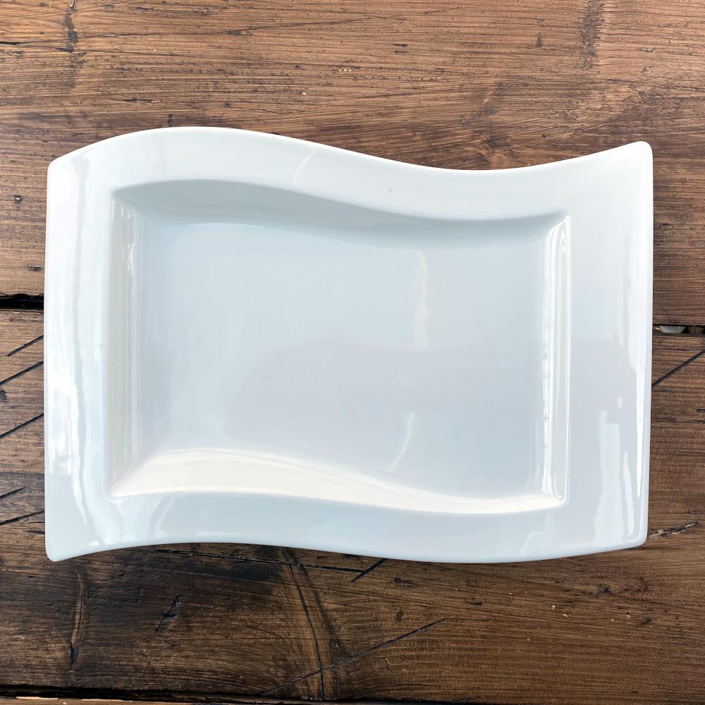 Villeroy & Boch "New Wave" Rectangular Dinner Plate – MrPottery