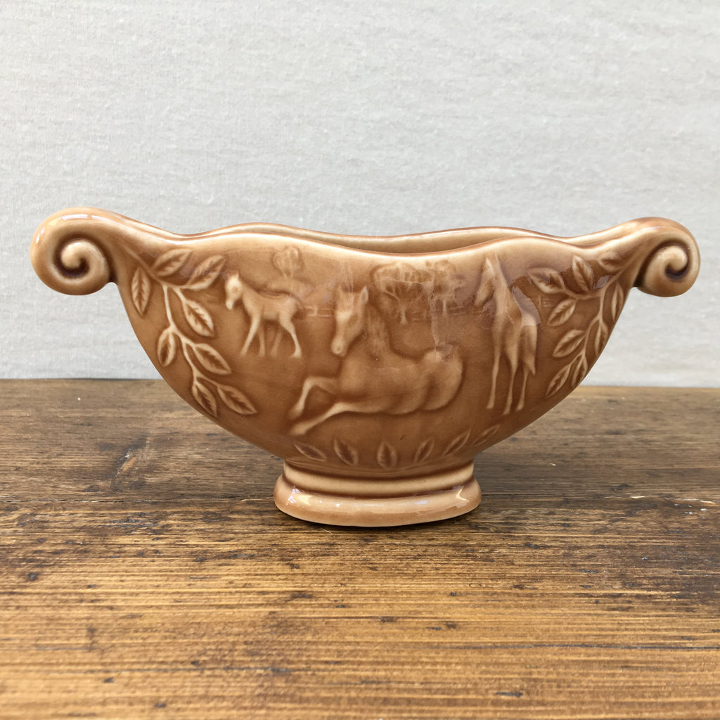 Wade "Posy Trough" - Chevaline Brown Bowl – MrPottery
