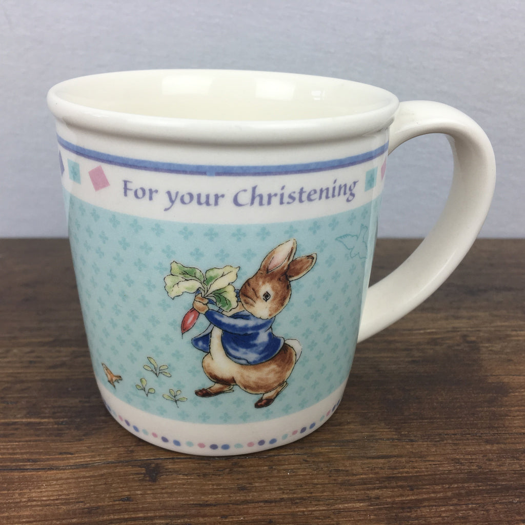 Wedgwood "Beatrix Potter - Peter Rabbit - For Your Christening" Mug (L ...