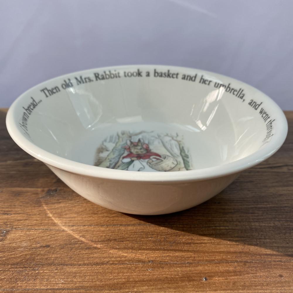 Wedgwood "Beatrix Potter - Peter Rabbit - Old Mrs Rabbit" Bowl – MrPottery